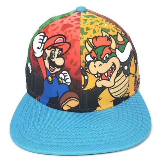 Nintendo | Accessories | Nintendo Super Mario Youth Baseball Cap | Poshmark